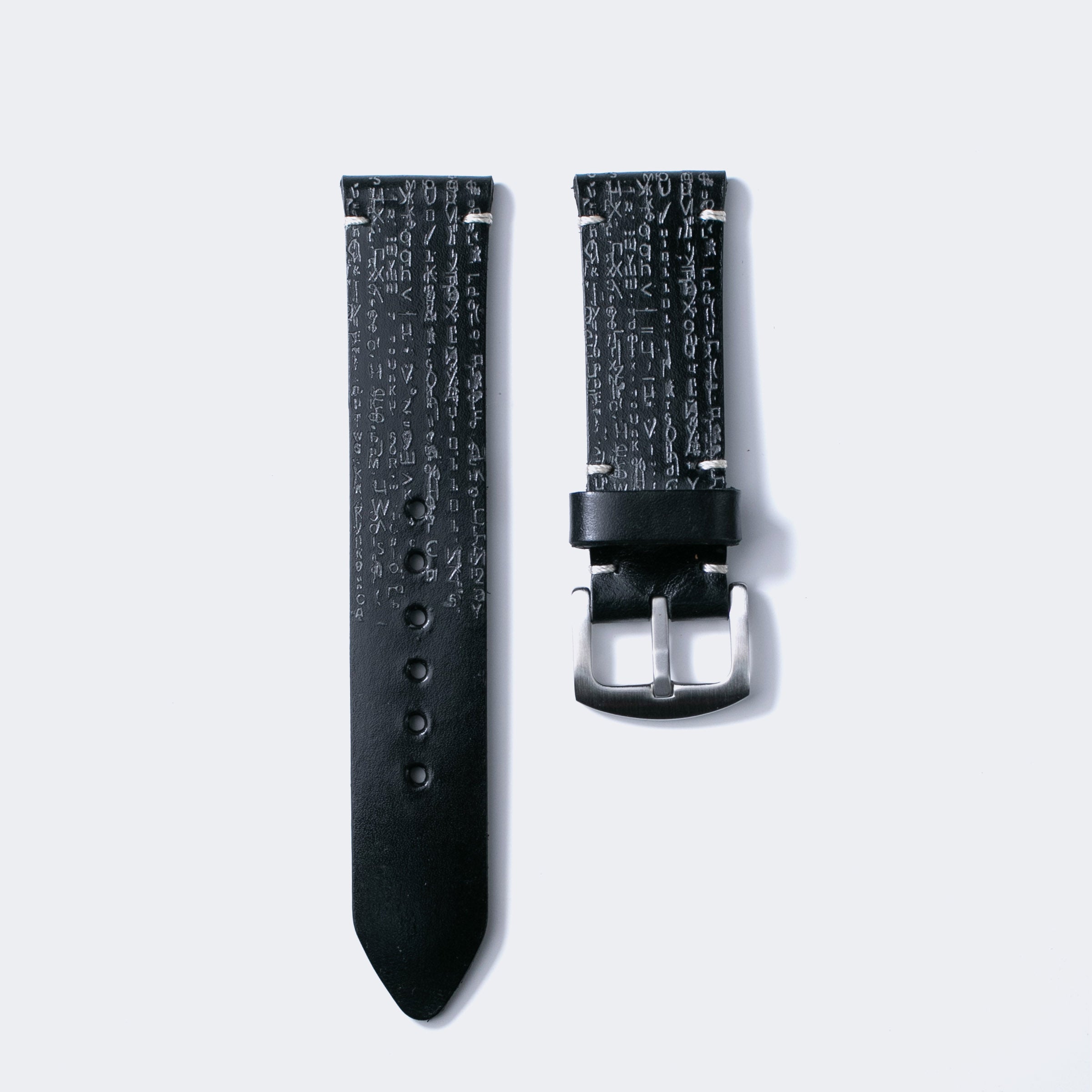 Matrix-Inspired Glow in the Dark Leather Watch Strap - Rare & Unique ...